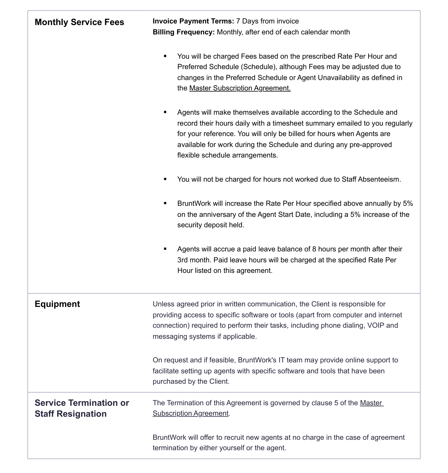 BruntWork Order Form Template - BruntWork
